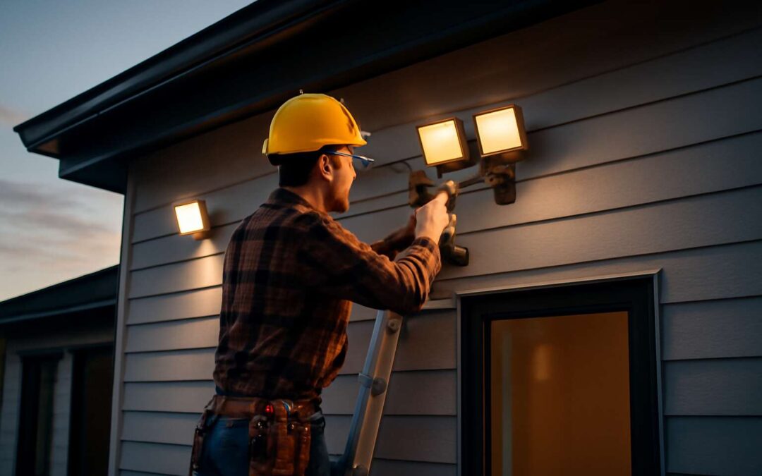 DIY Guide: flood lights diy for a brighter backyard on a budget ...